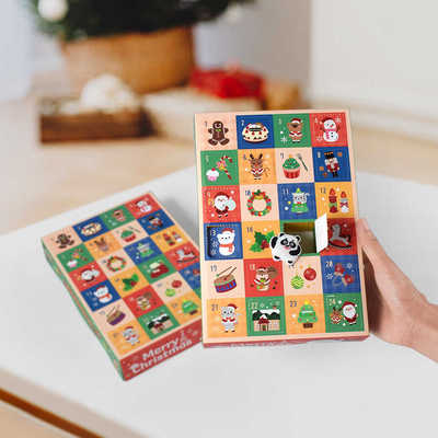 DIY自制圣诞礼物包装空盒