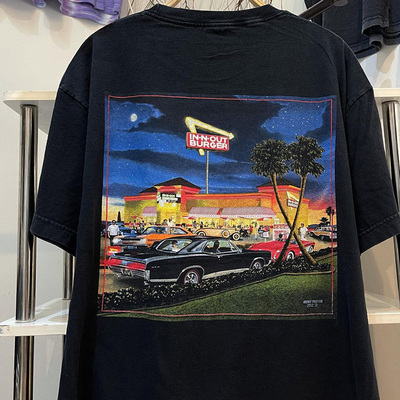 宽松日系短袖休闲潮牌