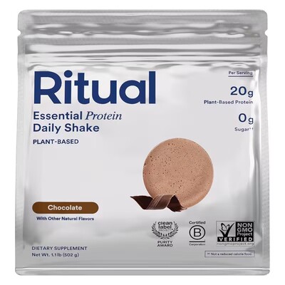 美国Ritual 日常营养补充豌豆蛋白质奶昔无添糖含多种氨基酸502g