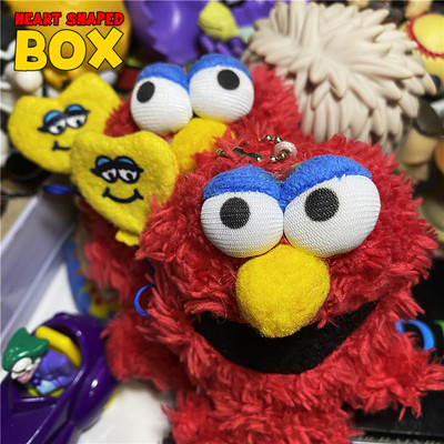 芝麻街Elmo卡通毛绒公仔挂件