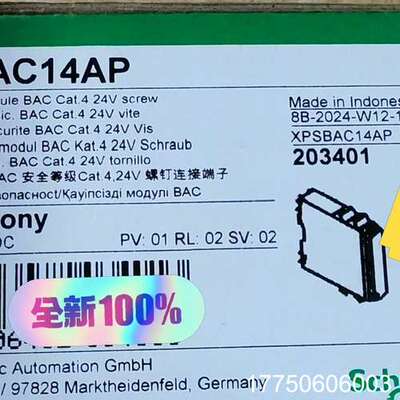 安全继电器XPSBAC14AP正品，包邮现