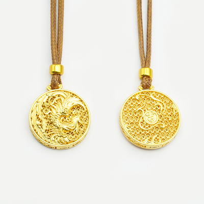 正品18k金吊坠2025新款送礼物