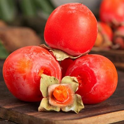 【柿柿如意】新鲜火罐蜜柿珍珠无核一口吸火晶软柿子迷你柿子糯甜