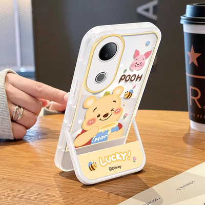 适用VIVOS系列手机壳蜂蜜ins小熊