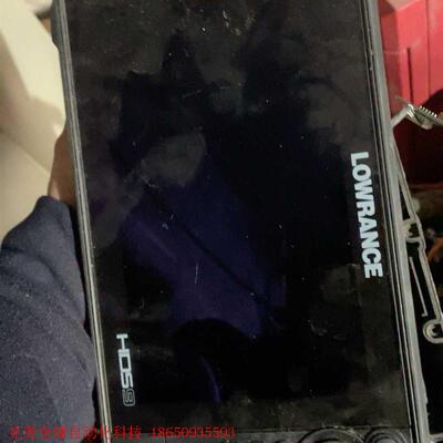 LOWRANCE劳伦斯HDS9探鱼器,实物图, 沉船  进过