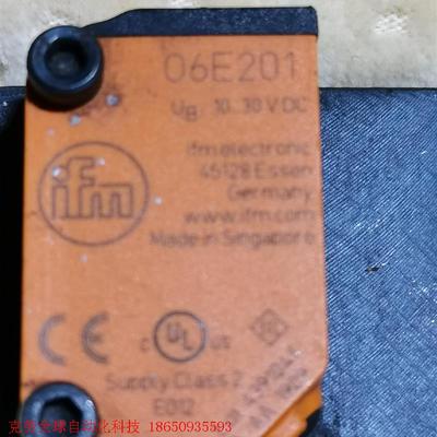 原装ifm易福门06E201传感器,装机未使用。有10个,喜