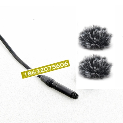 适用罗德rode领夹麦克风LavalierGo/Smartlav+防喷毛毛套咪罩毛罩