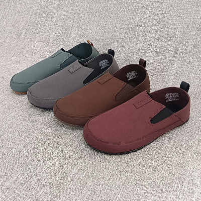 外贸开车鞋奶奶鞋懒人鞋平底软底休闲单鞋老人鞋大码女鞋 F4523