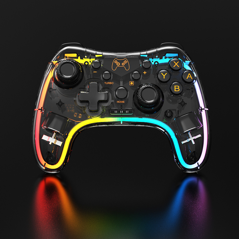 任天堂switch手柄pro游戏无线透明ns电脑steam有线oled震动2K手机_虎窝淘