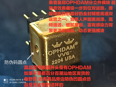 美音双冠OPHDAMVV6双运放