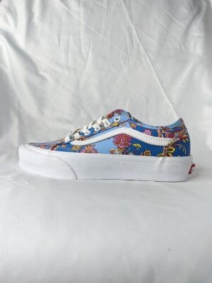 VANS OLD SKOOL TAPERED 女子花卉经典款休闲滑板鞋 VN0A54F44TV.