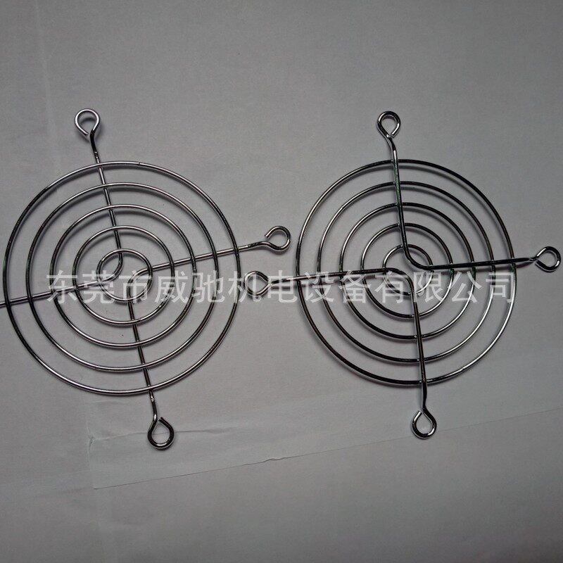 8CM80mm系列风机风扇网罩配套8025散热轴流金属网罩风机防护网_虎窝淘