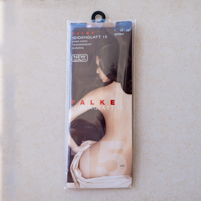 falke德国超薄丝滑中筒袜