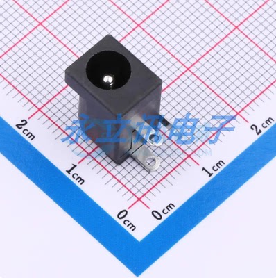 DC-005-20A DC电源连接器 外径6.4mm 内径2mm 30V 50mA 插件