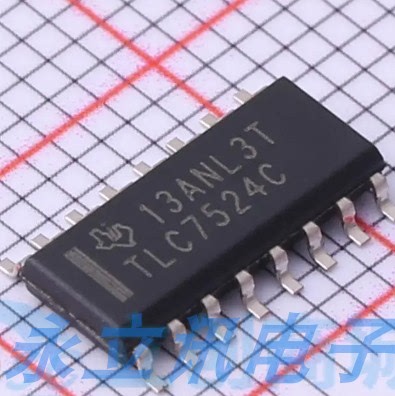 原装正品 贴片 TLC7524CDR TLC7524 封装SOP16 数模转换芯片DAC