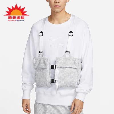 男子休闲梭织可调节马甲耐克正品