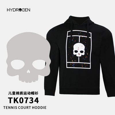 HYDROGEN氢原子长袖儿童网球服