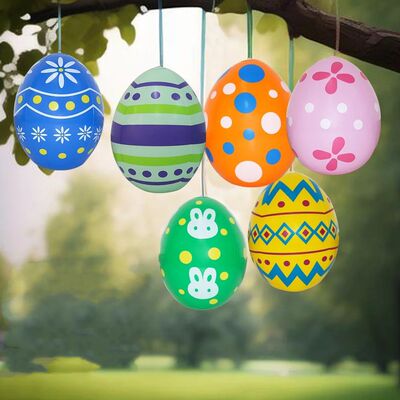 Giant Egg Easter PVC Inflatable Ball Outdoor Garden Pendant