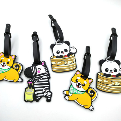 Newest Cute 26 Letters Luggage Travel Accessories Tag Silica