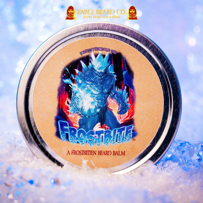 Fable beard co-Frostbite冰爽薄荷香轻增加光泽 中度定型胡须膏