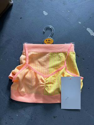 外贸童装出口英国prim@家女童儿童速干内衣背心短裤套装