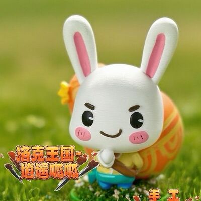 洛克王国逍遥呱呱白模模