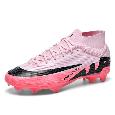 莆田高帮飞织中学生Soccer Football Shoes Boots足球鞋TF碎钉鞋