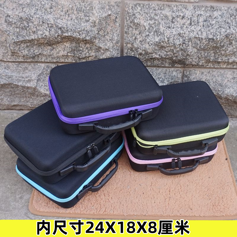 大号手提硬质工具包加厚防水海绵游戏无人机收纳包数码抗压维修包