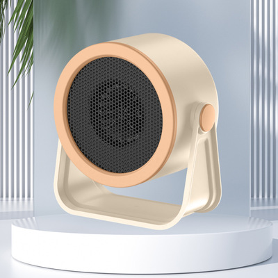 跨境新款无噪静音办公室小暖风机家用桌面取暖器节能省电寒潮