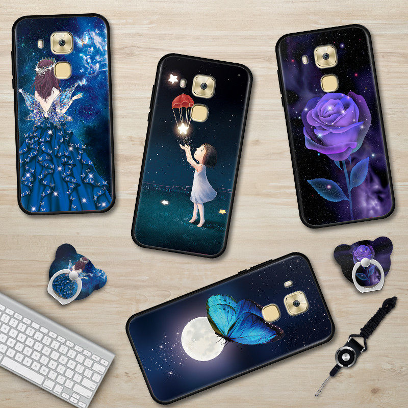 华为MLA-AL10手机壳吊绳G9Plus麦芒5磨砂女mla-tl10硅胶软套AL00_虎窝淘