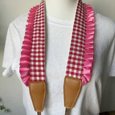 UNIKSTRAP格子纯手工相机背带