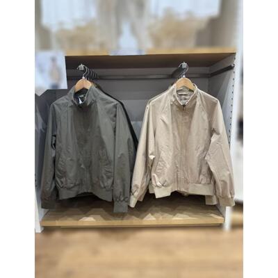 日单2026春季新品男装女装哈灵顿立领长袖拉链宽松外套夹克484610