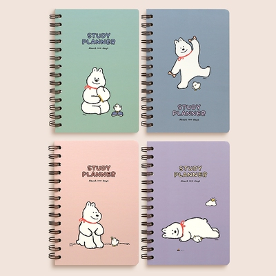 pinkfoot100天白熊线圈计划本