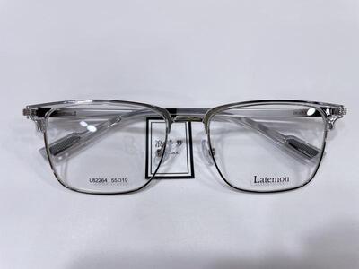 Latemon/浪特梦眼镜架 复古简约网红板材超轻光学配镜镜框 L82264