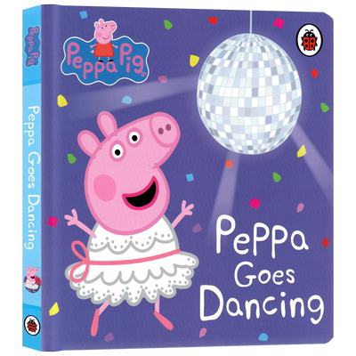 小猪佩奇去跳舞英文原版绘本