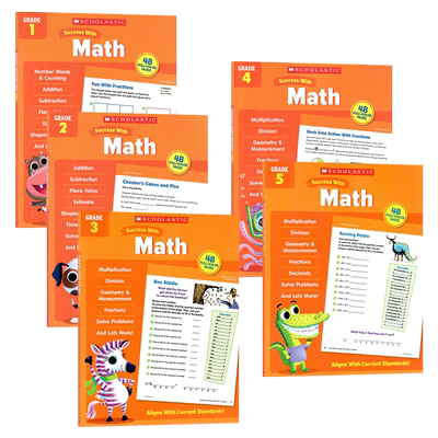 12345年级数学练习册英文原版