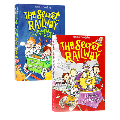 Oxford出版秘密铁路和水晶洞2册