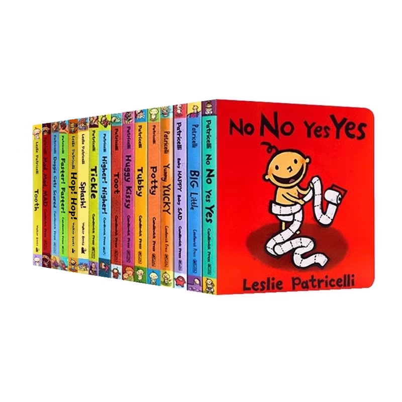 小毛孩小脏孩系列16册No No Yes Yes Potty Yummy Yucky英文原版绘本低幼儿童行为习惯养成亲子读物名家Leslie ...