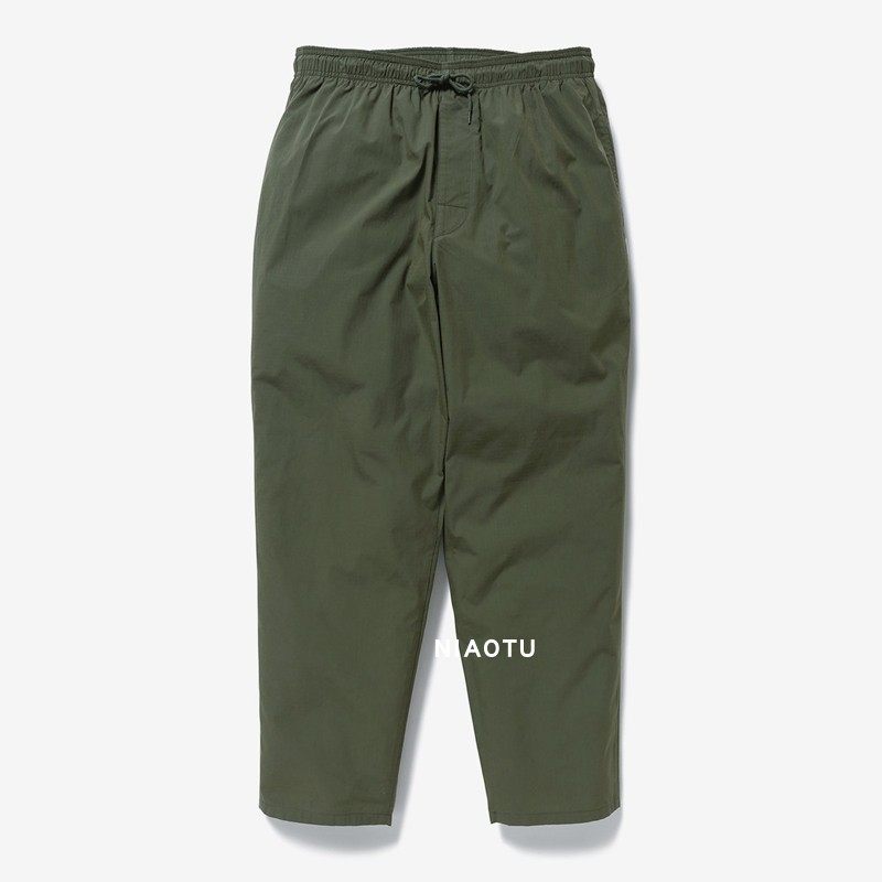 日系复古纯色直筒工装裤西山彻格子宽松潮牌休闲裤男22SS 非wtaps