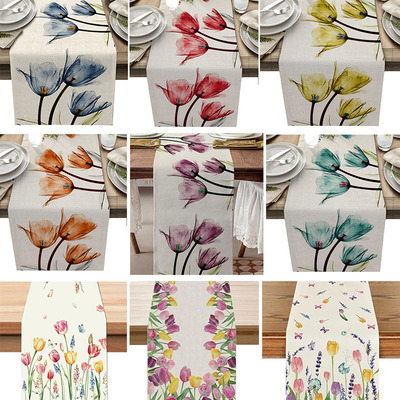 flower tablecloth home textile dining table living room
