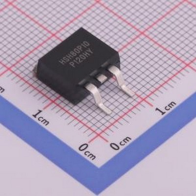 HSH80P10 场效应管(MOSFET) 1个P沟道 耐压:100V 电流:80A TO-263