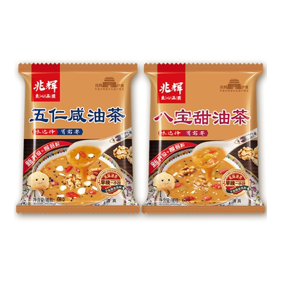 兆辉60g独立包装油茶粉