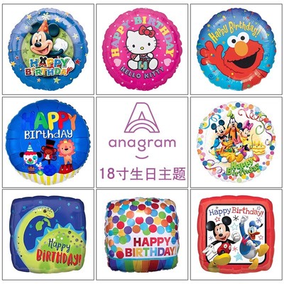 A牌美国进口18寸铝膜气球飘空