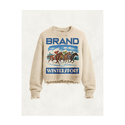 Basicannals毛衣外套短宽上衣