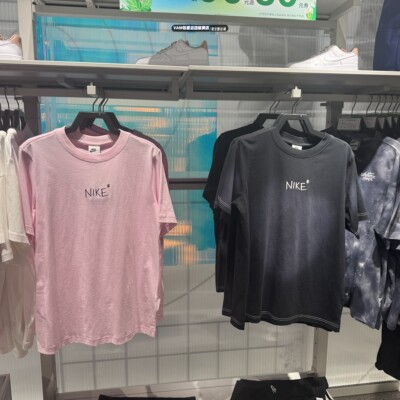 正品耐克t恤女2025夏季运动休闲后背印花宽松纯棉短袖 II0451-685