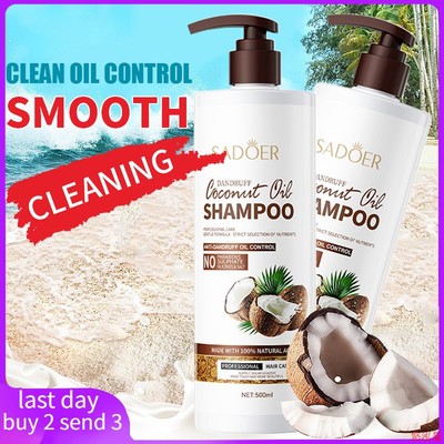 Coconut  Oil Control Repair damage Shampoo Hair Smooth 500ml