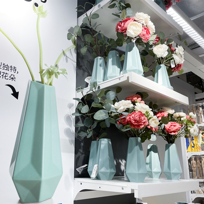 IKEA/宜家简约花瓶石瓷桌面摆设