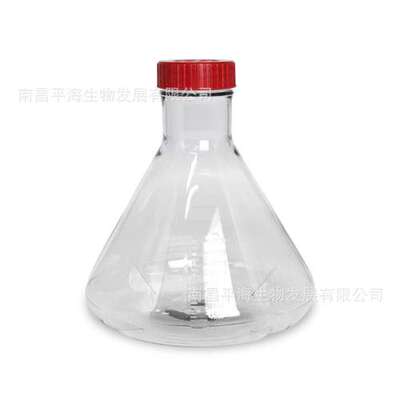 17612 3000ml三角细胞培养瓶透气盖PC带档板 C