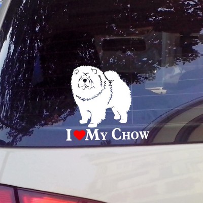 宠物车贴防水松狮犬包邮