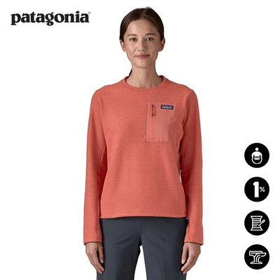 patagonia女士抓绒套头衫